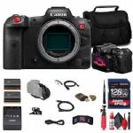 Canon EOS R5 C Mirrorless Cinema Camera (5077C002) + 128GB SD Card ...