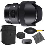 Sigma 14mm f/1.8 DG HSM Art Lens for Canon EF + AOM Starter Kit Sigma ...